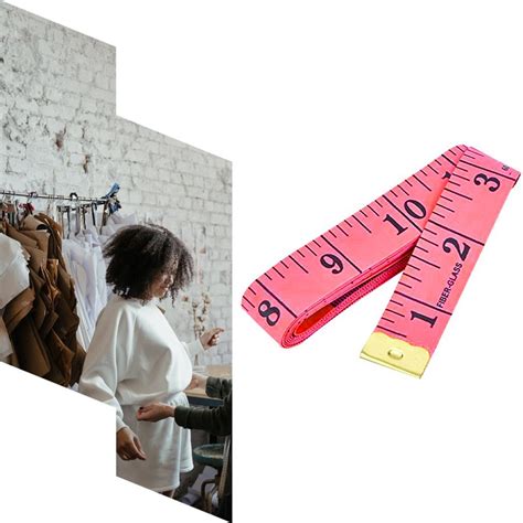 Measuring Tape 15m Environmental Pink Sewing Tape Vicedeal