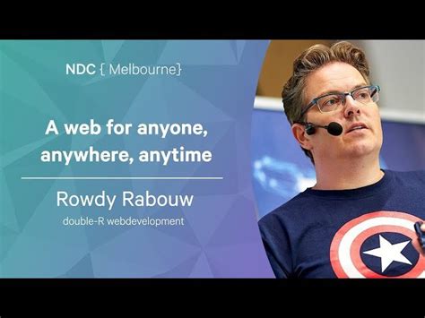 Ndc Conferences Talk A Web For Anyone Anywhere Anytime From Ndc Conferences Class Central