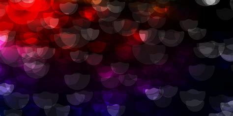 Dark Multicolor Vector Texture With Disks 3215747 Vector Art At Vecteezy