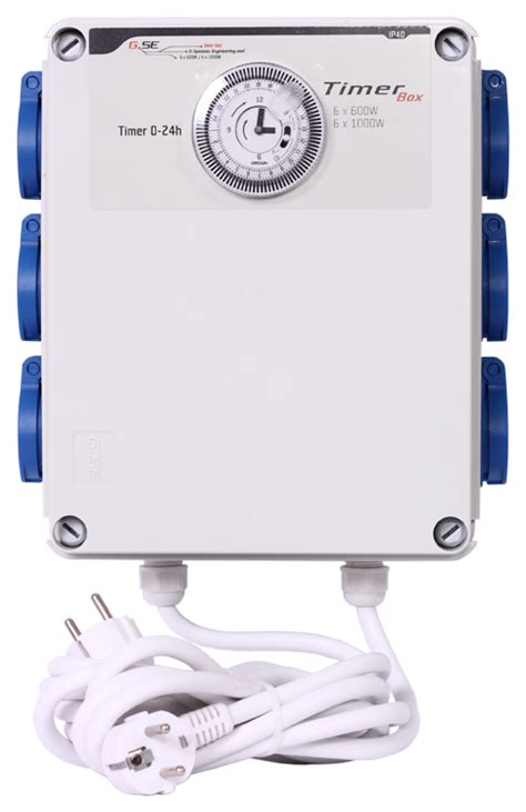Timer Box Ii 6x600w Grässlin Timer Growshopping