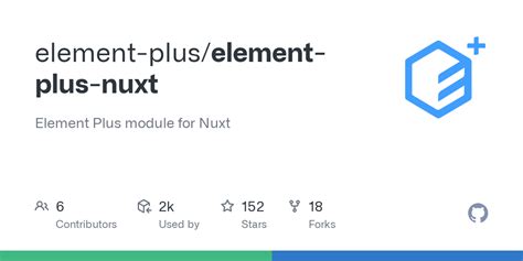 GitHub Element Plus Element Plus Nuxt Element Plus Module For Nuxt