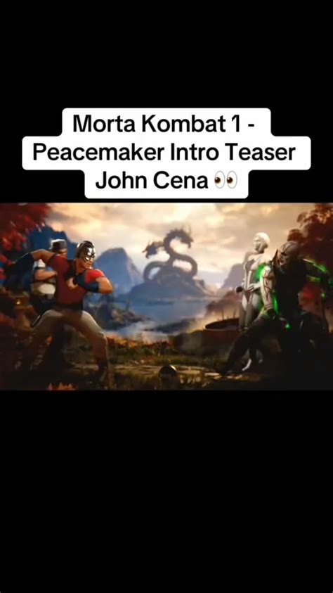 Mortal Kombat 1 Peacemaker Intro Teaser John Cena 👀 Rvicio