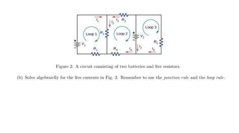 Solved Ss局 3 R Loop 3 Loop 1 R2 Loop 21 ± Rs Figure 2 A