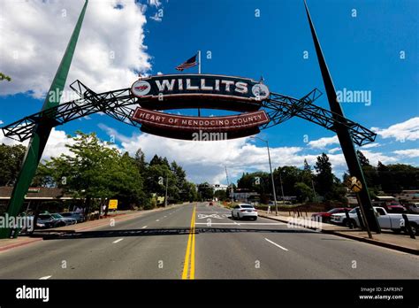 June 1 2019 Willits California Usa Welcome To Willits California Heart Of Mendocino