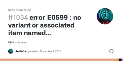 Error E0599 No Variant Or Associated Item Named `unsupported` Found