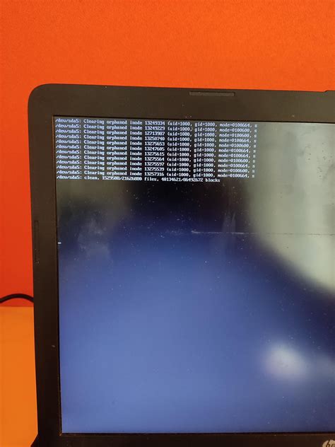 My Ubuntu Doesnt Boot And Shows This Screen I Left My Laptop On Sleep And Maybe The Battery