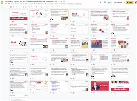 Members Webinar Diversity Equality Inclusion TeacherToolkit