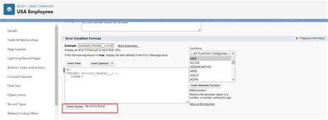 How To Use Or Operator In Validation Rule In Salesforce Salesforce Faqs