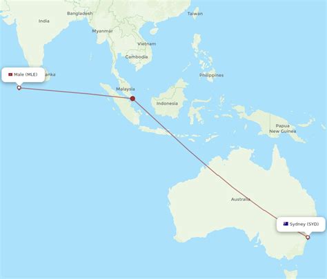 Flights From Sydney To Male SYD To MLE Airlines Best Routes