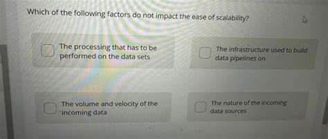 Solved How Would You Define Scalability Ability Of An