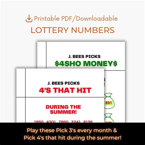Pick 3 Pick 4 Lottery Numbers Summertime Pick 3 And Pick 4 Lottery