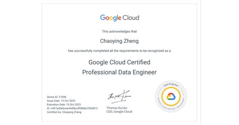Chaoying Z On Linkedin Professional Data Engineer • Chaoying Zheng