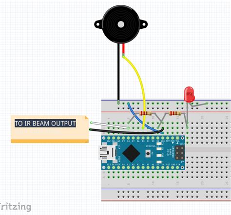 interfacing arduino with ir beams circus scientist