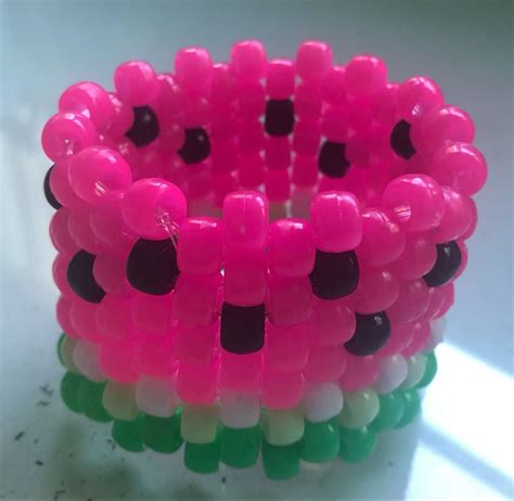 Diy Flat Stitch Peyote Kandi Cuff Tutorial Artofit