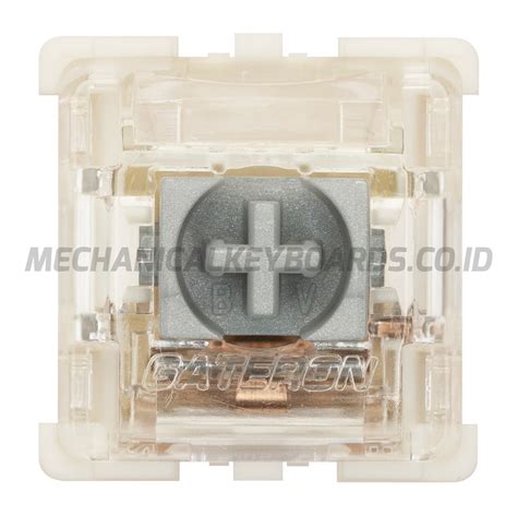 Gateron G PRO 2.0 Silver Switch (Linear - Plate Mount)