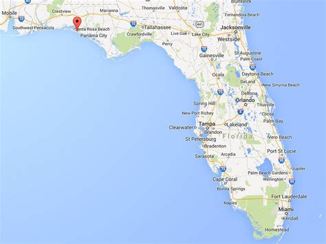 Seaside Fl Map At Alicia Bolling Blog