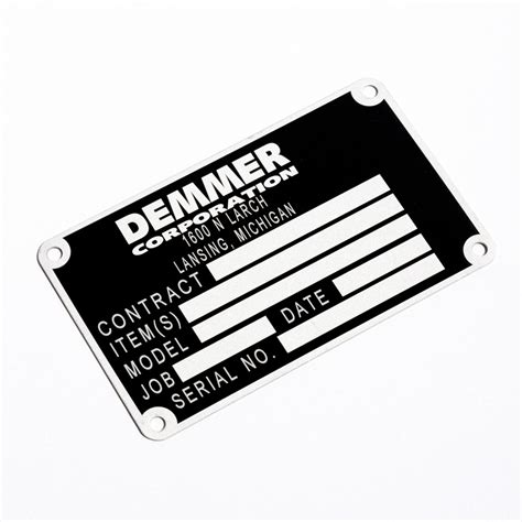 Iuid Plates And Labels Iuid Marking Verification And Registration Services