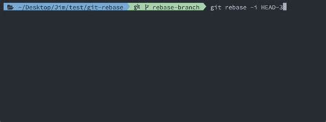 【git】git rebase 介紹：竟然可以合併多個 commit！ jim s notes