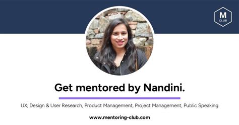 Nandini Maheshwari On Linkedin Nandini Maheshwari Is Mentoring People