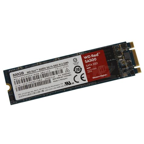 ᐈ SSD накопитель 500 GB Western Digital Red SA500 (WDS500G1R0B), M.2 ...