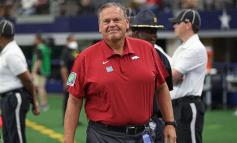 Arkansass Sam Pittman Has Found His Home With The Razorbacks Sports