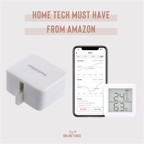 Amazon Home Tech Must Have Switchbot Artofit