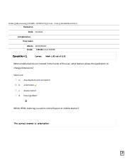 CS 4405 Unit 3 Graded Pdf Home My Courses CS 4405 AY2021 T5 1 July 7 July Graded Quiz