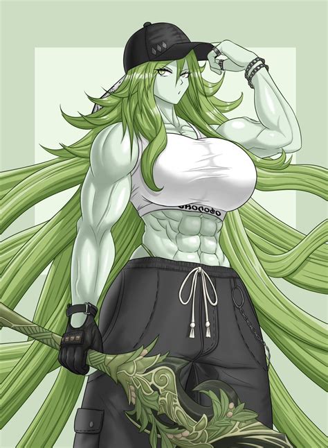 Rule 34 Abs Barbariccia Final Fantasy Final Fantasy Xiv Green Skin