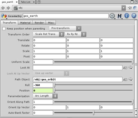 Houdini实例教程：地球绕着太阳公转动画制作 Infocg