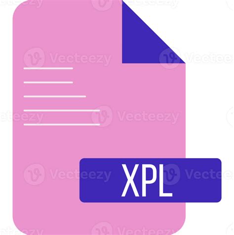 Xpl File Extension Icon Art PNG
