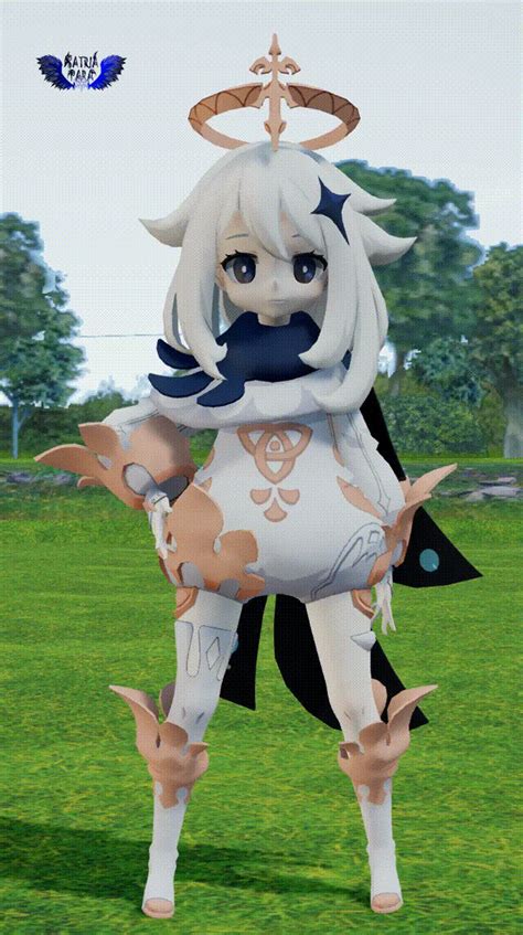 Cute Paimon Dancing 2 Mmd By Satriaparammd On Deviantart