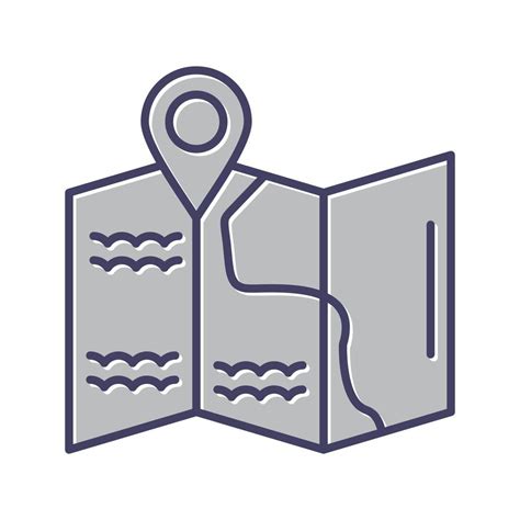 Map Vector Icon 14011734 Vector Art At Vecteezy