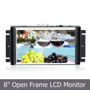 Metal Open Frame Industrial TFT Panel With LCD Touch Monitor China Open Frame Monitor And