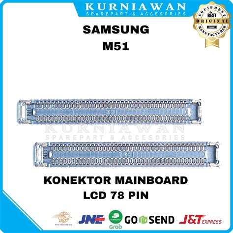 Jual Konektor Mainboard Samsung M Soket Main Board Lcd Fpc Pin Shopee Indonesia