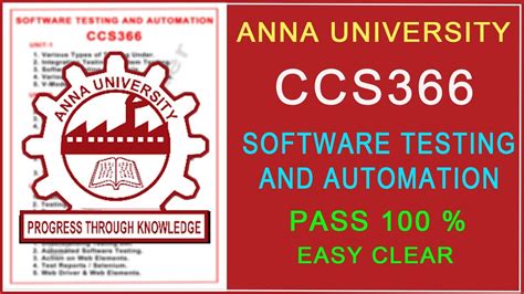 Software Testing And Automation Important Questions In Tamil Anna