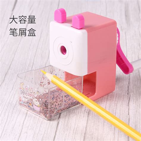 卷笔刀儿童手摇自动铅笔刀小学生专用转笔刀多功能铅笔刀自动削笔虎窝淘