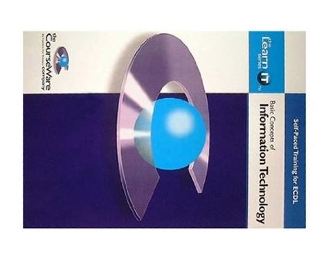 amazon basic concepts of information technology self paced training for ecdl learnit s