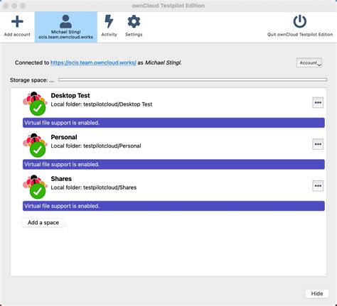 Spaces Visually Distinguish Personal And Shares Spaces From Project Spaces · Issue 10041