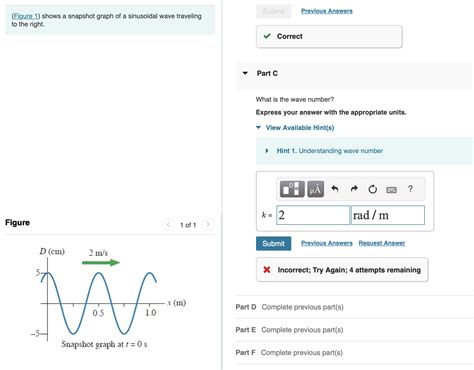 Solved Figure 1 ﻿shows A Snapshot Graph Of A Sinusoidal