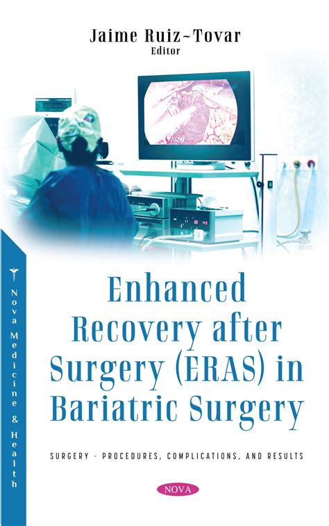 Enhanced Recovery After Surgery Eras In Bariatric Surgery Nova Science Publishers