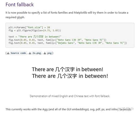Matplotlib如何为中英文显示不同字体？ 知乎