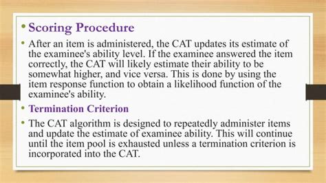 Computer Adaptive Testing Pptx Standardized Testing Educational