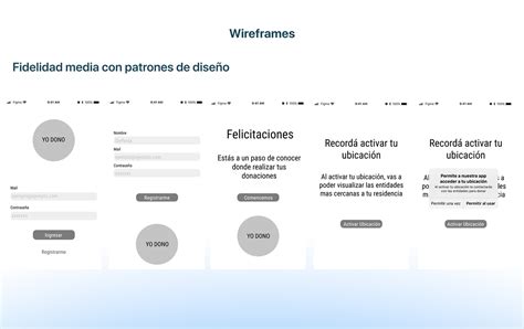 diseño ux ui yo dono proyecto final coderhouse on behance