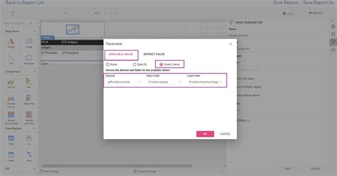 add custom log report advanced topic report design adding visible report parameter filter
