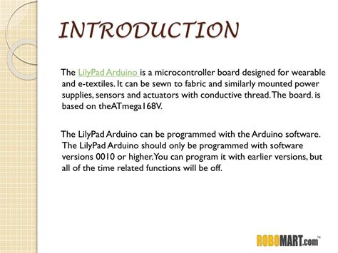 Ppt Buy Arduino Lilypad Powerpoint Presentation Free Download Id