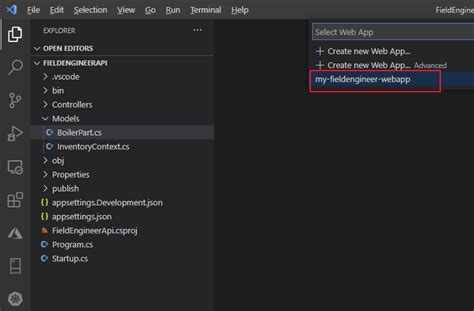 5：在 Azure 中建立和發佈 Web Api Power Apps Microsoft Learn