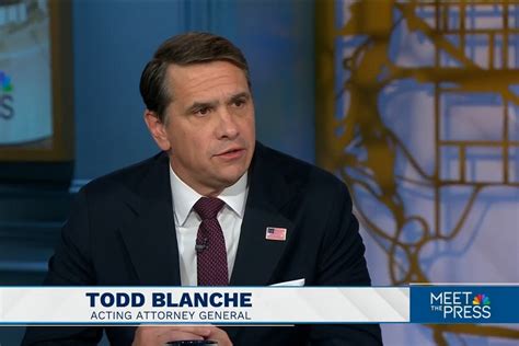 Acting Ag Todd Blanche Claims Comey Case Isnt About ‘single Incident