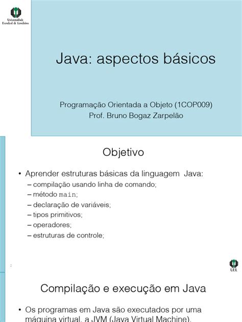 Aspectos Basicos Java Pdf Java Linguagem De Programação Método