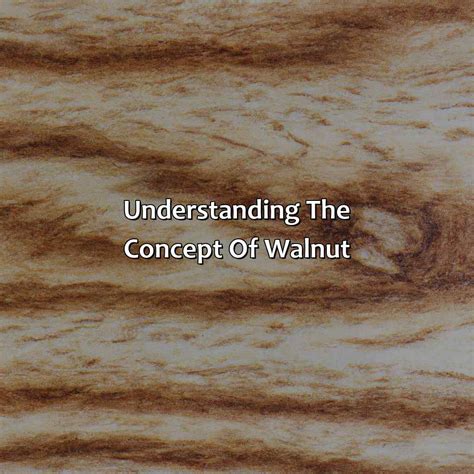 What Color Is Walnut