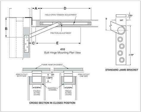 Glynn Johnson 410 Series Concealed Overhead Door Holder Trademark